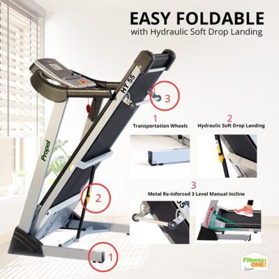HT55 Treadmill Cost India | Portable Machine Price Details