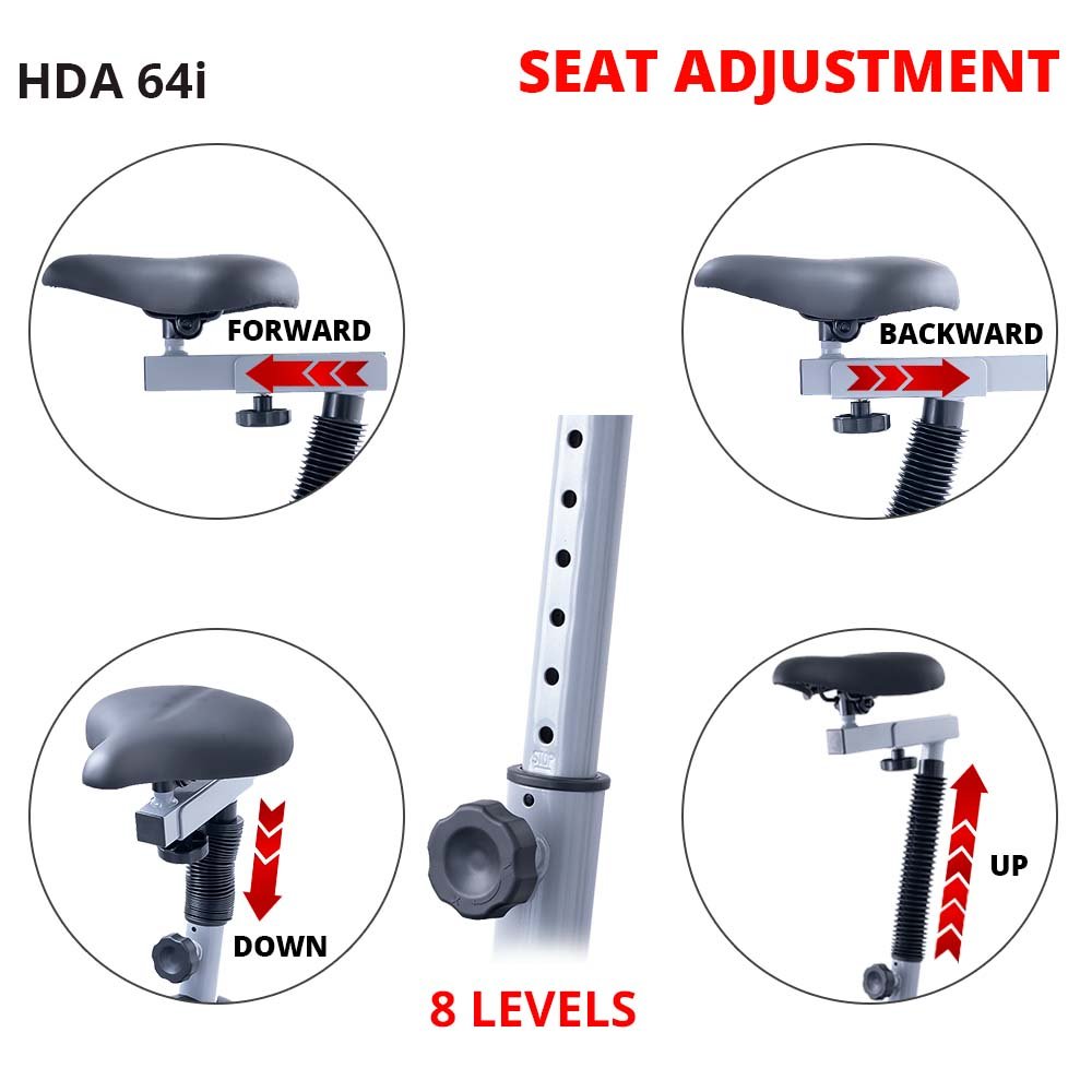 Dual Action Bike | Model HDA63i | Exercise Bike